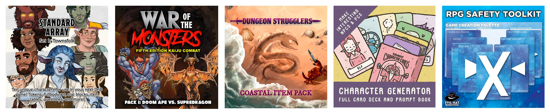 Types of Roll20 Marketplace Content – Roll20 Partners